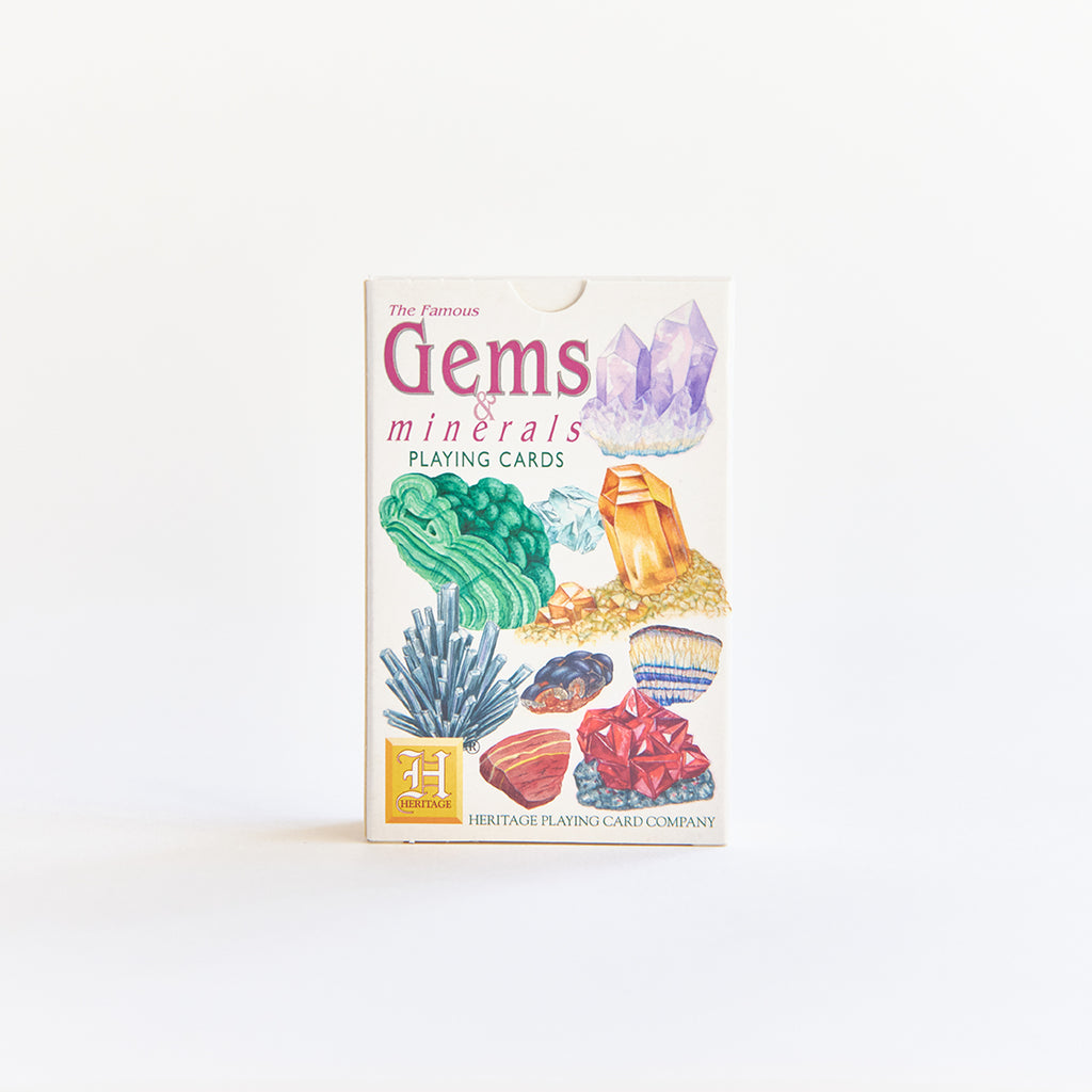 gems and minerals playing cards – Garden Objects
