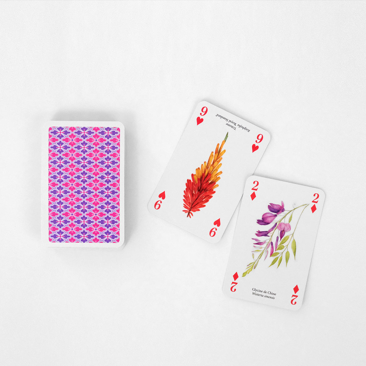 cottage garden playing cards – Garden Objects